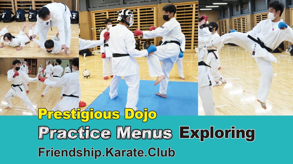 Prestigious Dojo Practice Menus Exploring Friendship.Karate.Club | THE ...