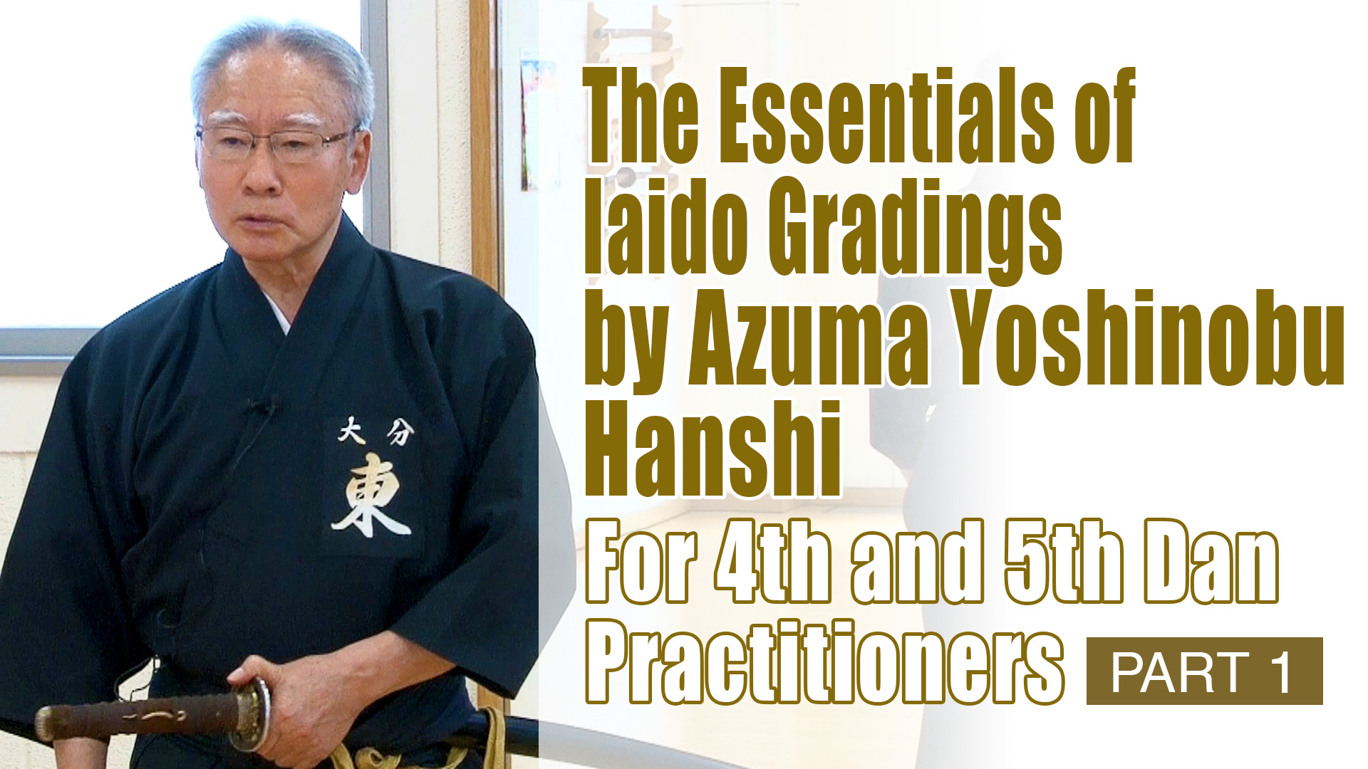 The Essentials of Iaido Gradings by Azuma Yoshinobu Hanshi : For 4th ...